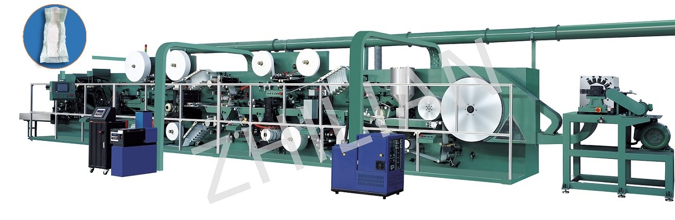 Fully Automatic Baby Diaper Making Machine Economical